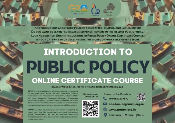 Introduction to Public Policy (IPP) - GRAAM